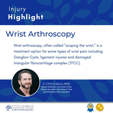 Treatment Highlight Wrist Arthroscopy Columbus Ortho