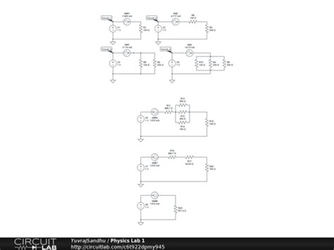 Physics Lab 1 Circuitlab