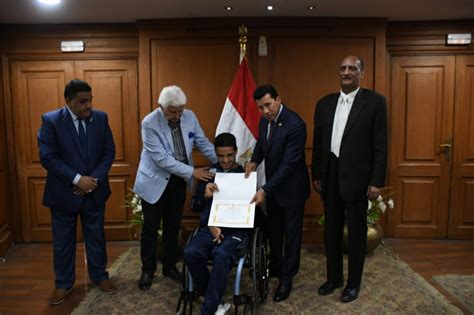 وزير الرياضة يُكرم المنتخبات القومية البارالمبية بعد نتائجها الإيجابية