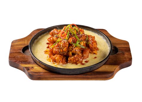Korean Chicken And Cheese