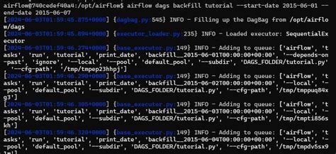 Jim Wang On Linkedin Backfill Of A Dag In Airflow