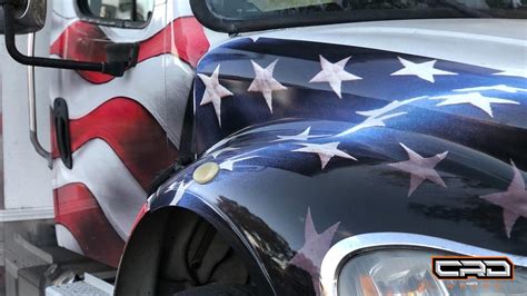 Commercial Fleet Wrap Mobile Command CRD Wraps