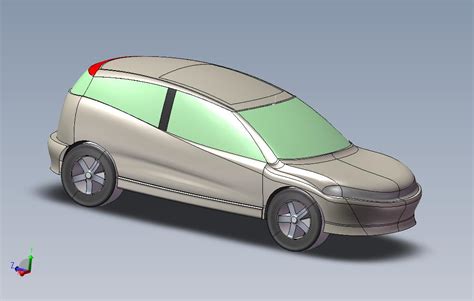 Suv 车 Solidworks 2011 模型图纸免费下载 懒石网