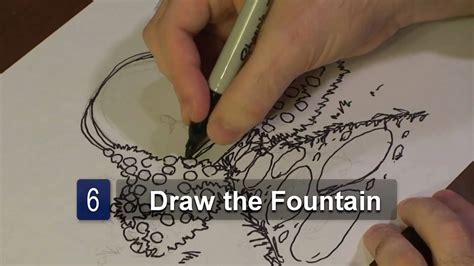 How To Draw A Rose Garden With Michael Weisner Drawing And Illustration