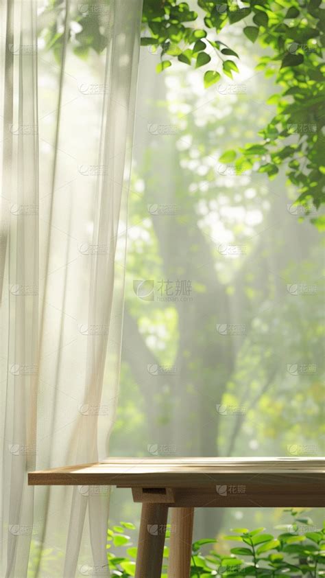 家居系列 写实餐桌面窗台绿植背景图片素材 花瓣网