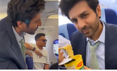 Kartik Aaryan Ditching First Class For Economy Class Flight Wins Over Internet Fans Say Most