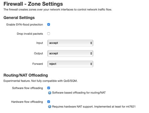 Openwrt 19073 On Archer C7 V5 Hardware Flow Offloading Doesnt Seem