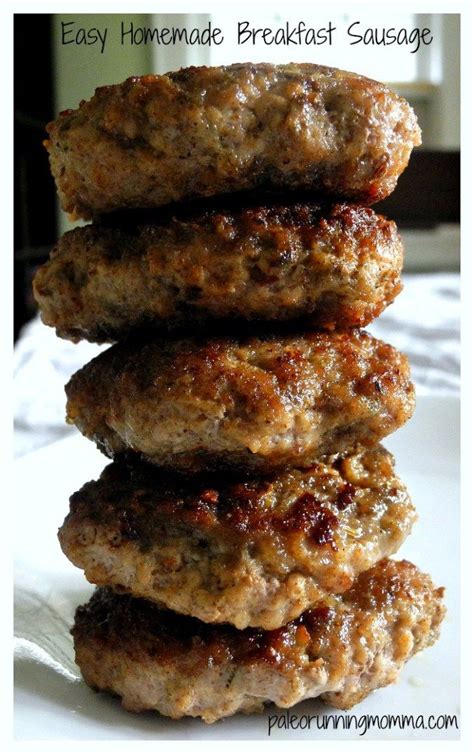 Homemade Breakfast Sausage Patties Artofit