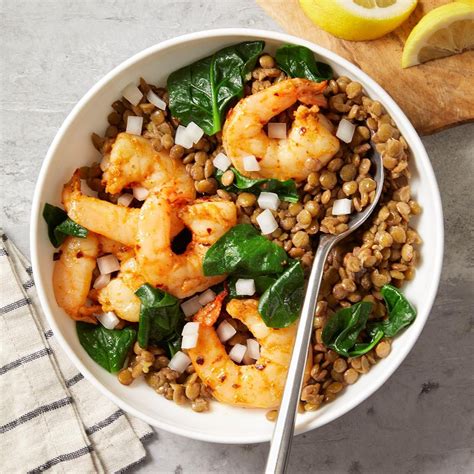Shrimp And Lentils Recipe How To Make It