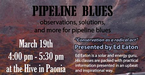 Pipeline Blues Class The Learning Council