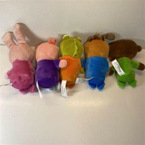 Gund Astroblast Lot Of 5 Promotional Samples Plush Halley Radar
