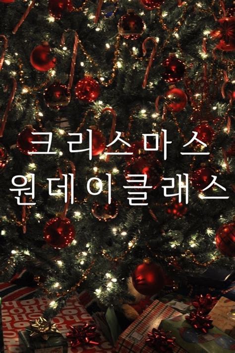 광주 크리스마스 원데이클래스 트리 리스 갈란드 봉선동꽃집 광주남구꽃집 주월동꽃집 네이버 블로그