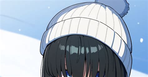 Pixiv Todays Theme Knit Cap Girl ニット帽メカクレちゃん Pixiv