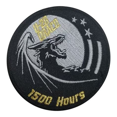 34 Sos U 28 Draco 1500 Hours Patch 34th Special Operations Squadron Patches