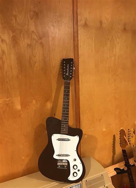 Rare Danelectro Hawk 12 String 1960s Brown Shell For Reverb