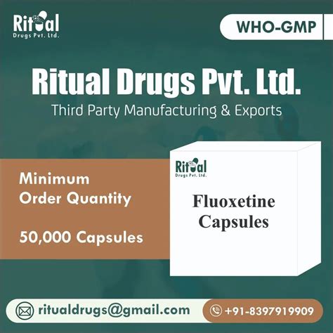 Fluoxetine Capsule 60 Mg Latest Price Manufacturers And Suppliers