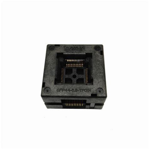 Allsocket Com Qfp44 Tqfp44 Lqfp44 Socket Otq 44 0 8 14 Socket Qfp44 0 8