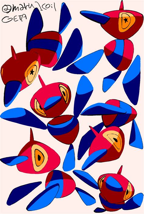 Porygon Z Pokemon Drawn By Coil Danbooru