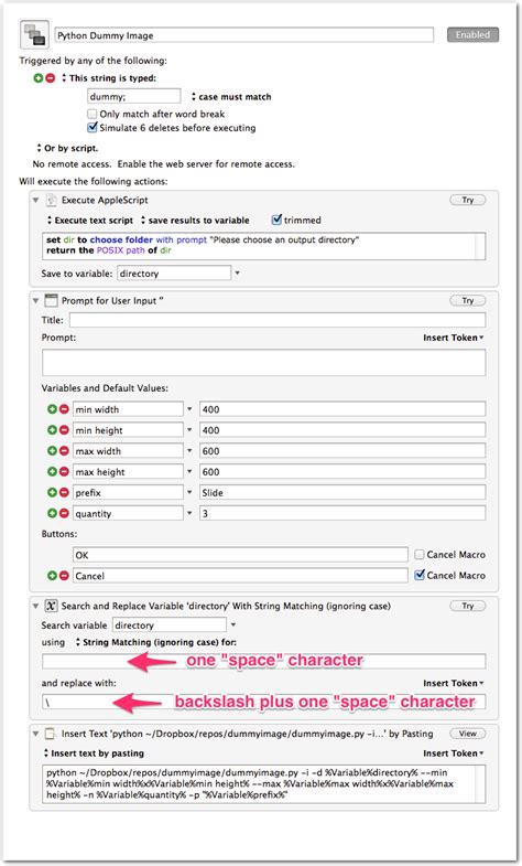 Keyboard Maestro Simple GUI For A Command Line App AgileAdam