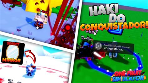 COMO PEGAR O HAKI DO CONQUISTADOR HAKI DO REI PASSO A PASSO No ONE