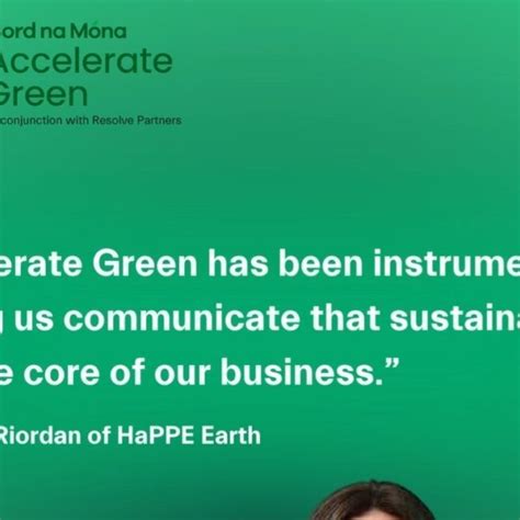 Bord na Móna on Instagram Bord na Móna Accelerate Green is more than