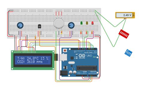 Circuit Design Protege Mosteiro Arduin Mente Tinkercad