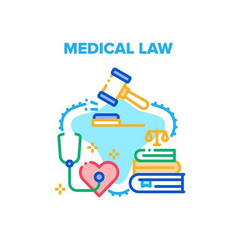 Medical Law Vector Concept Color Illustration 17351485 Vector Art At