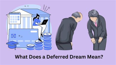 What Does A Deferred Dream Mean Dream Archive