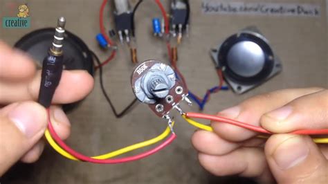Potentiometer Diagram To Input