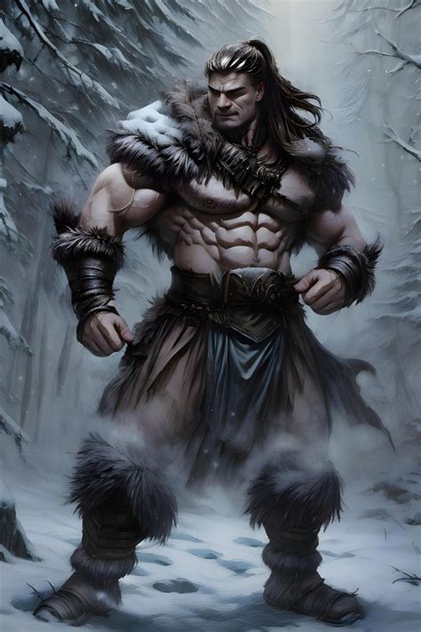 Download Ai Generated Warrior Barbarian Royalty Free Stock Illustration