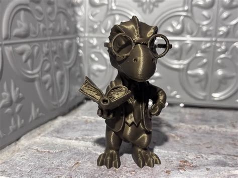 Professor Rex The Smartest Dinosaur In Town By Corwinecustoms 3d Llc