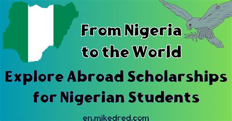 From Nigeria To The World Explore Abroad Scholarships For Nigerian