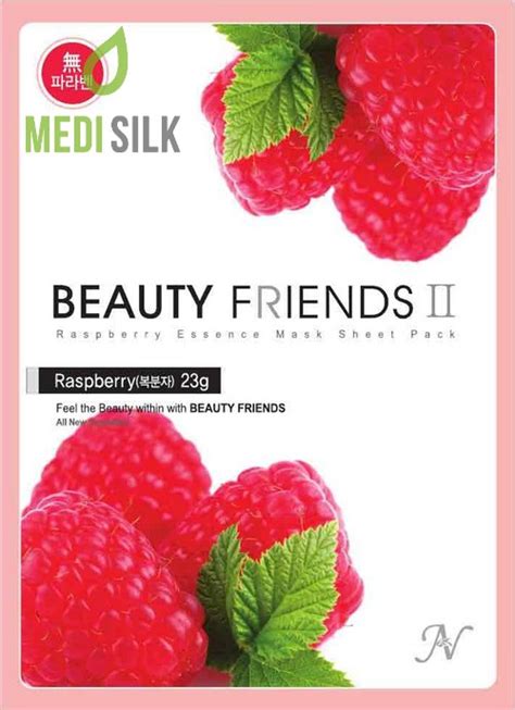 Beauty Friends Ii Raspberry Face Mask Medisilk