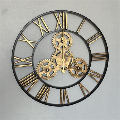 Orologio Da Parete Grande Vintage Pianeta Steampunk