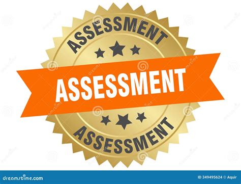 Assessment Label Cartoon Vector 194899961