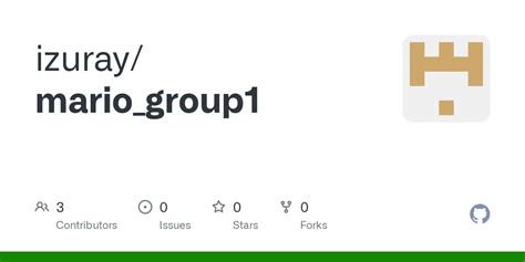 Github Izuray Mario Group