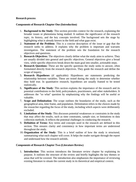 Research Process Pdf Statistics Methodology