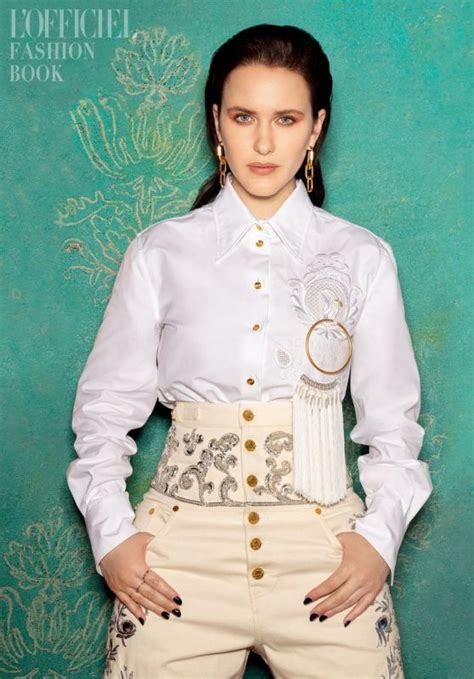 Rachel Brosnahan Lofficiel Fashion Book Australia February 2022