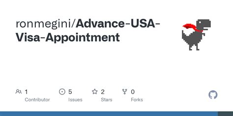 Github Ronmeginiadvance Usa Visa Appointment