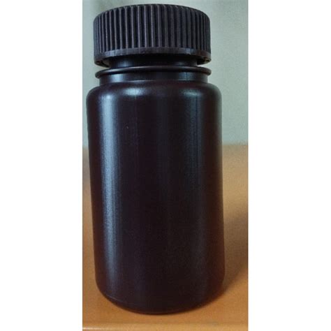 Jual Botol Sampel Plastik 125 Ml Wide Mouth Bottle Hdpe Pp Amber Spl 57125 Shopee Indonesia