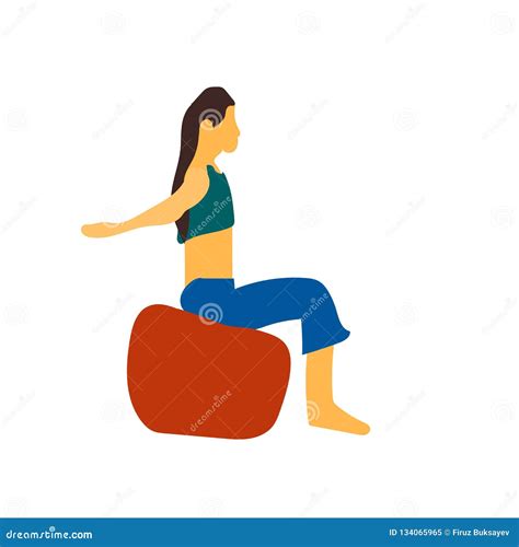 Excercise Icon Vector Isolated On White Background Excercise Sign Stock Vector Illustration