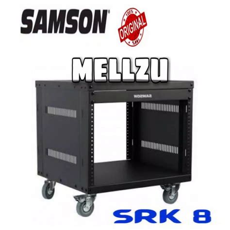 Jual Rack Audio Sound System Samson Srk 8 Original Rak 8 U Shopee Indonesia