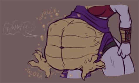 Rule 34 Ambiguous Gender Animal Humanoid Anthro Avian Belly Big Belly