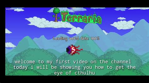 How To Get The Suspicious Looking Eye In Terraria Youtube