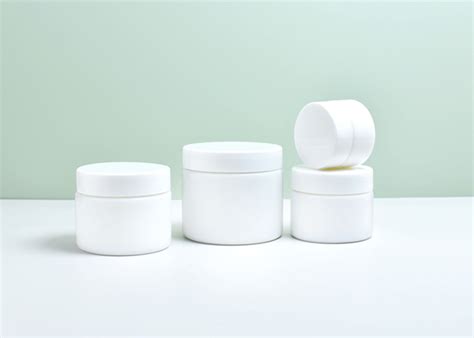 Opal White Glass Cosmetic Jars Rayuen Packaging