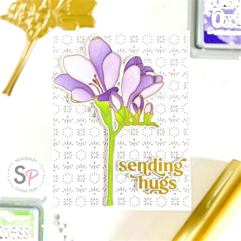 Hot Foil And Layered Stencils Card Making Tutorials Simple Cards Card Making Techniques