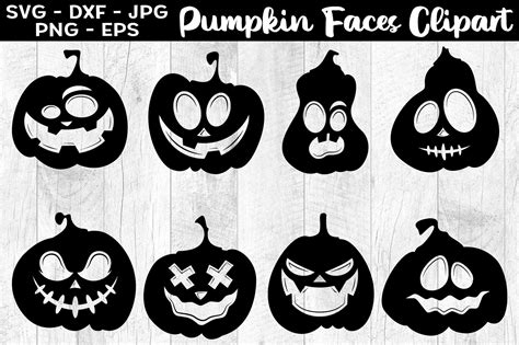 Pumpkin Svg Halloween Silhouettes Svg Illustration Par Aleksa Popovic