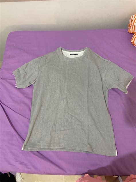 Oversized Shirt Folded And Hung Mens Fashion Tops And Sets Tshirts