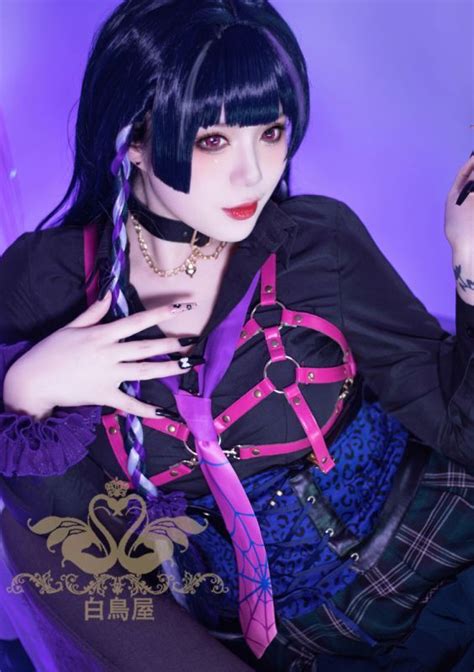 Vtuber Xsoleil Meloco Kyoran 狂蘭メロコ コスプレ衣装