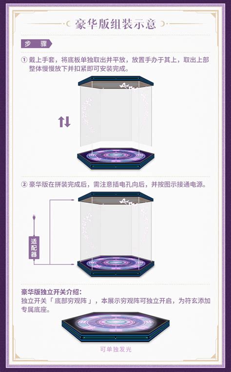 崩壊：スターレイル 符玄 1 7 フィギュア展示ケース 六角ver｜hakutea